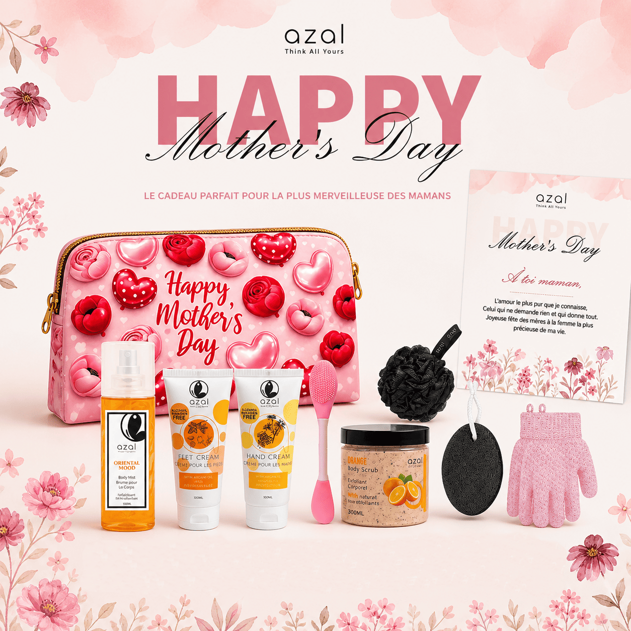 Azal Parfums & Beauté | Offres Fête des Mères -20% + Livraison Gratuit